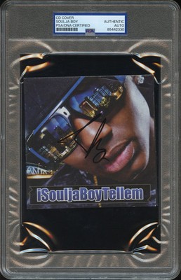 Soulja Boy Signed Autographed CD Cover "iSouljaBoyTellem" PSA/DNA ...