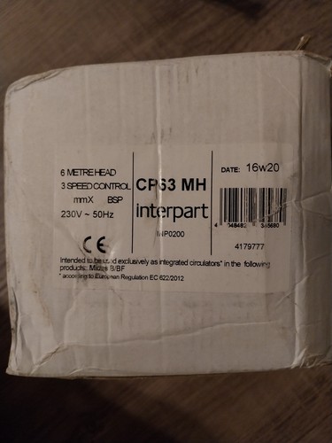 CP63 MH interpart pump head replacement 6m head 3 speed | eBay UK