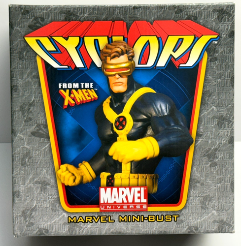 CYCLOPS (X-MEN) RANDY BOWEN Marvel Comics 6" Mini-Bust #98 of 2000 from ...