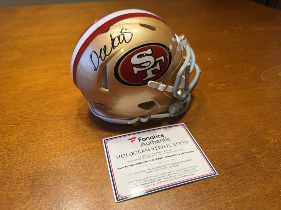 Deebo Samuel San Francisco 49ers Signed Riddell Mini Helmet | eBay
