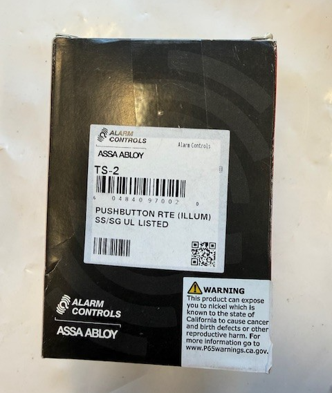 Alarm Controls Assa Abloy TS-2 Push to Exit Button, 1.5” Green | eBay