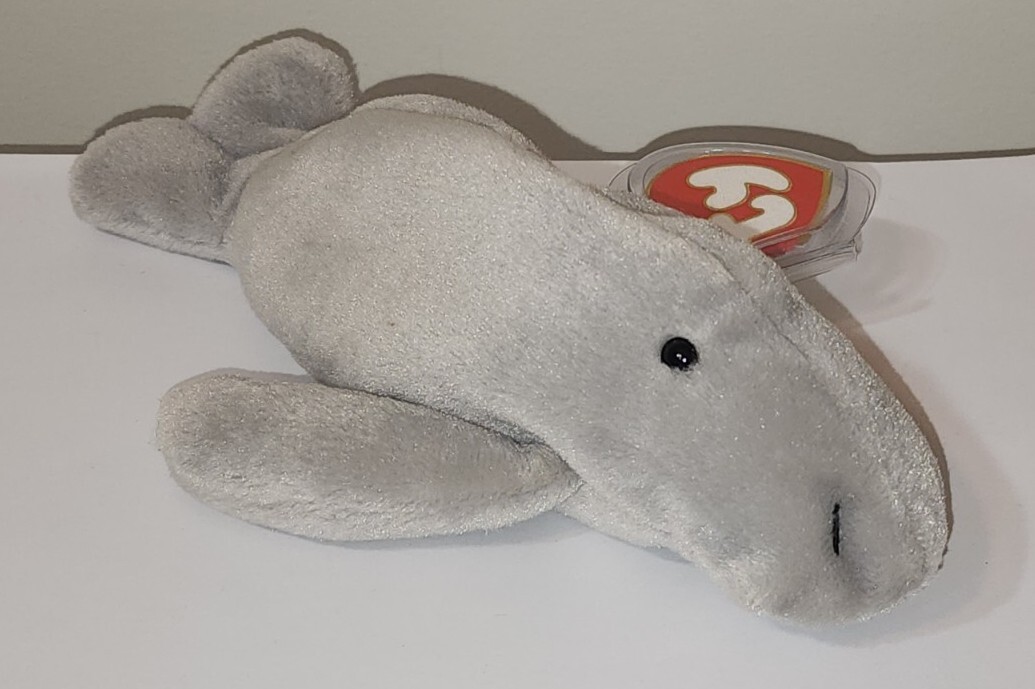 Ty Beanie Baby - MANNY the Manatee (3rd / 2nd Generation)(8.5 Inch ...