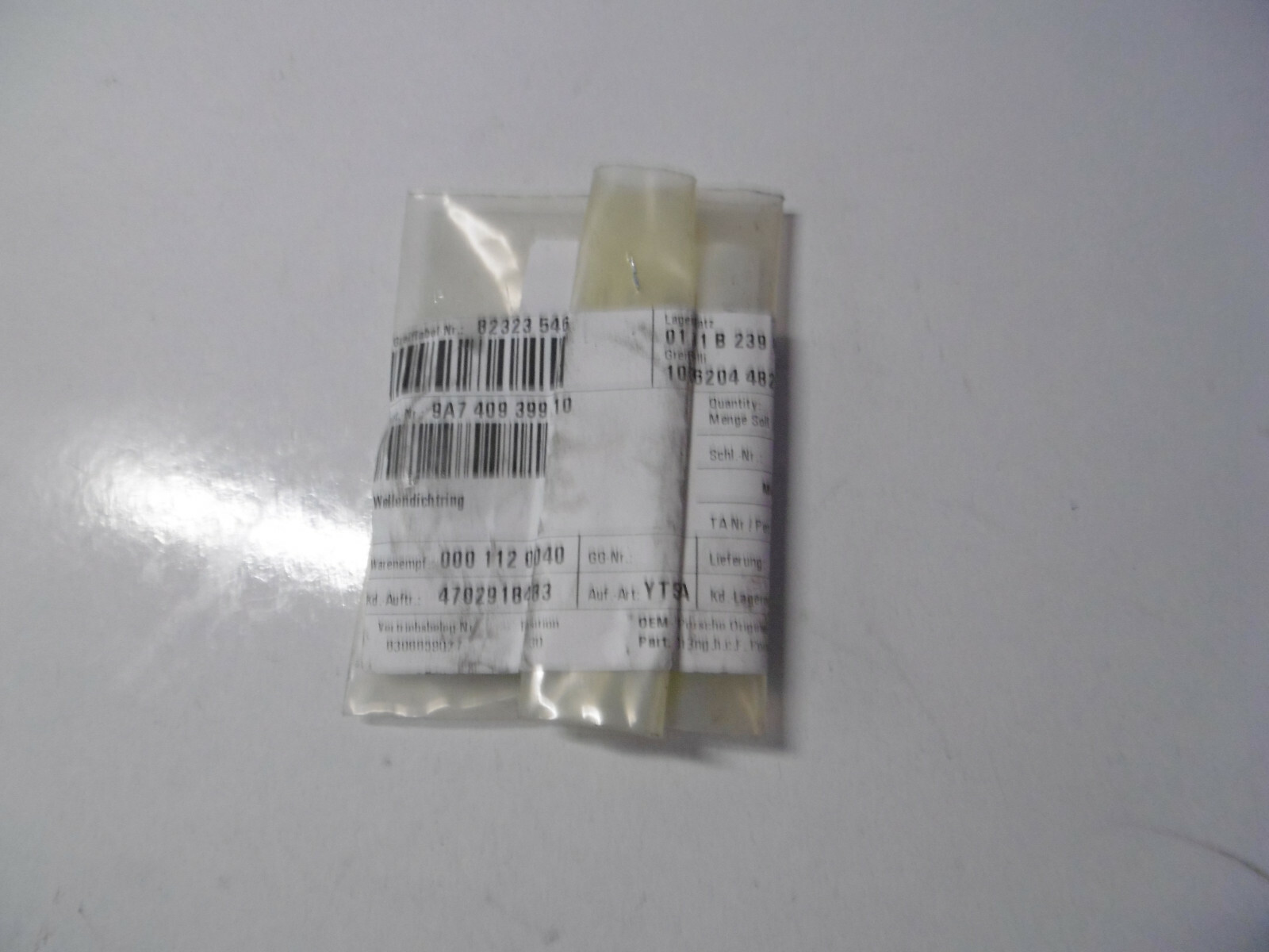 Genuine Porsche Axle Seal 9A7-409-399-10 for sale online | eBay