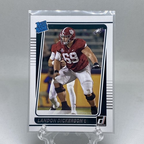 Landon Dickerson 2021 Panini Donruss Rated Rookie Card #305 ...