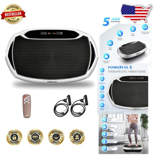 Durable ABS Full Body Vibration Machine - 99 Levels for Enhanced Muscle ...