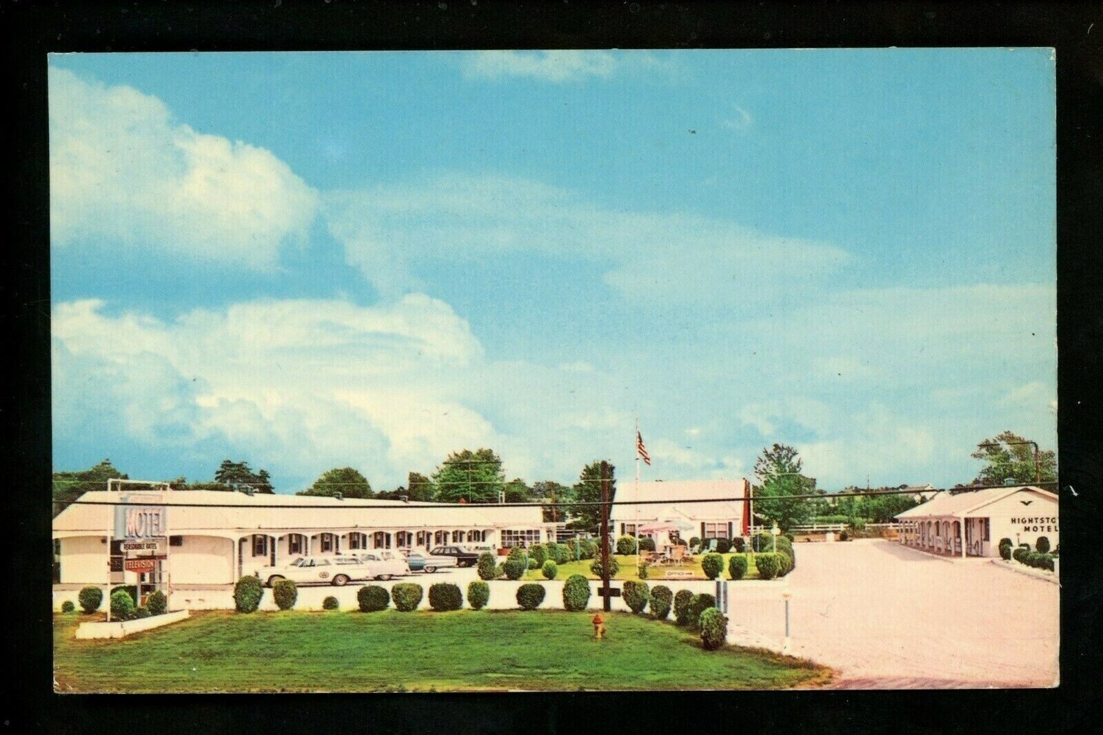 Hightstown, New Jersey NJ Vintage postcard Hightstown Motel US 130 AAA ...