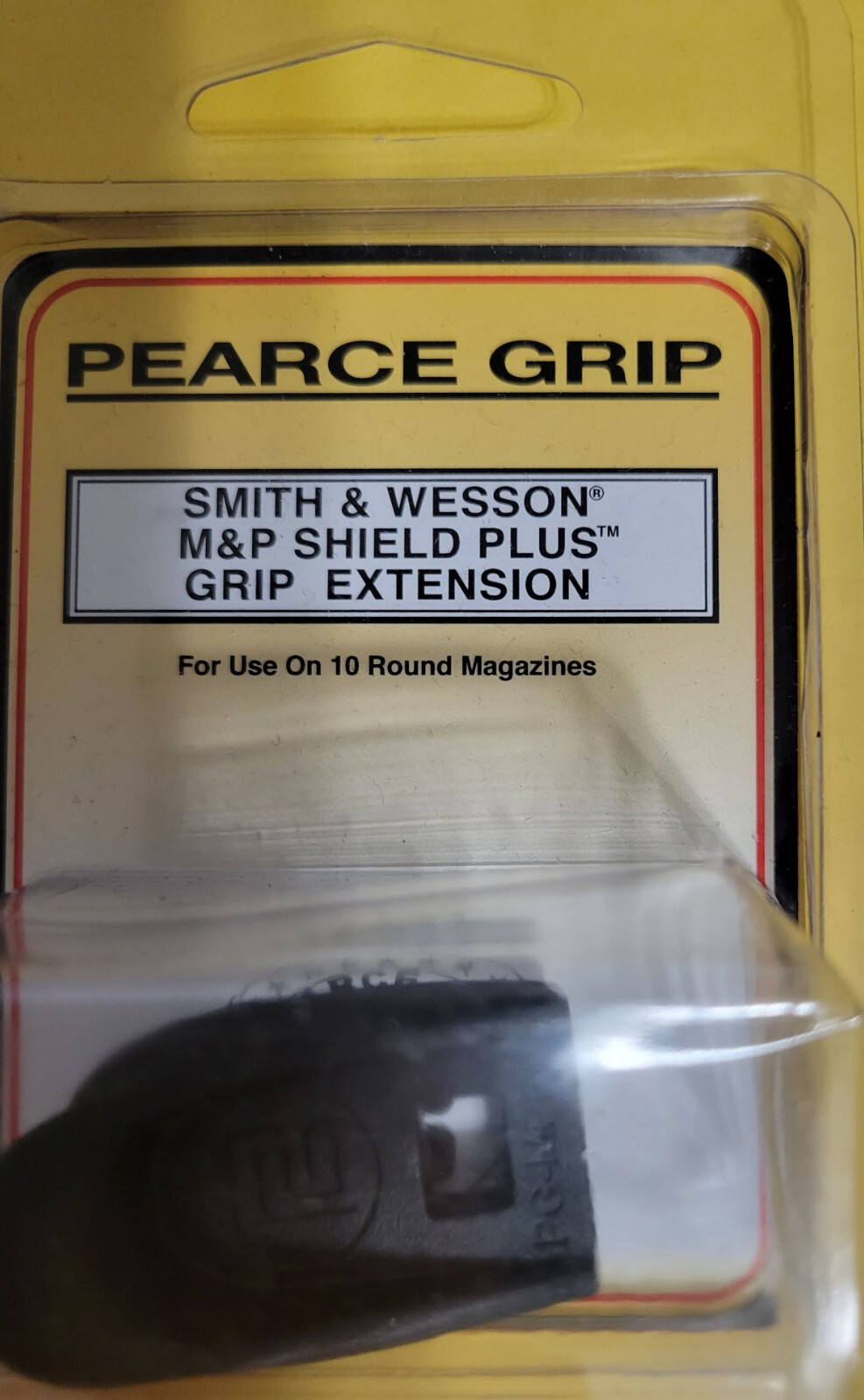 Pearce Grip S&W M&P 9 Shield PLUS 9mm Magazine Extension Mag Ext PG ...