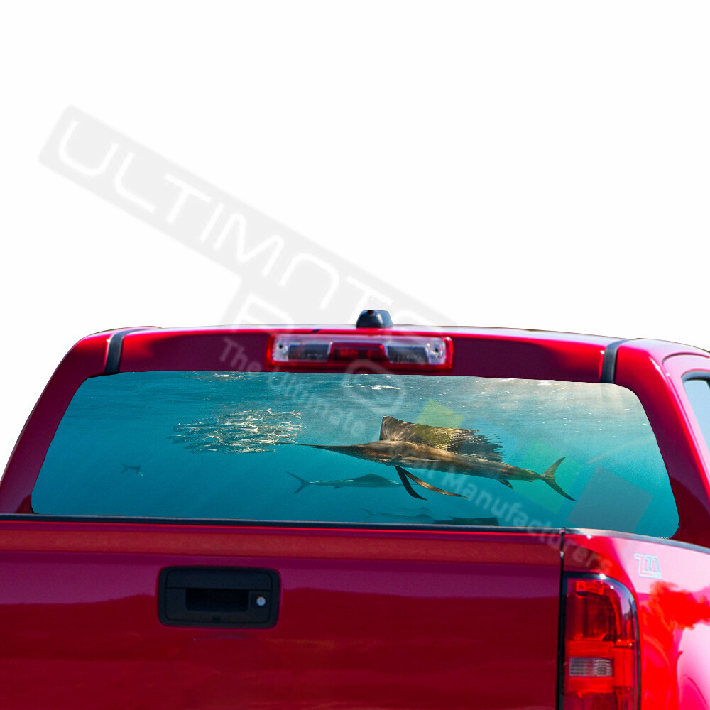 Chevrolet Rear Window Graphics Animal