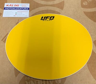 Yellow Adhesive Paper For Oval Front Number Plate Motorcycle Since 1970 ...