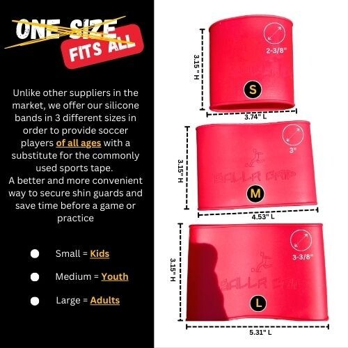 SOCCER SHIN GUARD STRAPS - SILICONE SHIN GUARD HOLDERS, SHIN GUARD ...