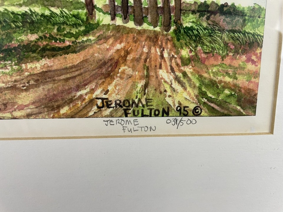 Jerome Fulton lithograph 31/500 | eBay