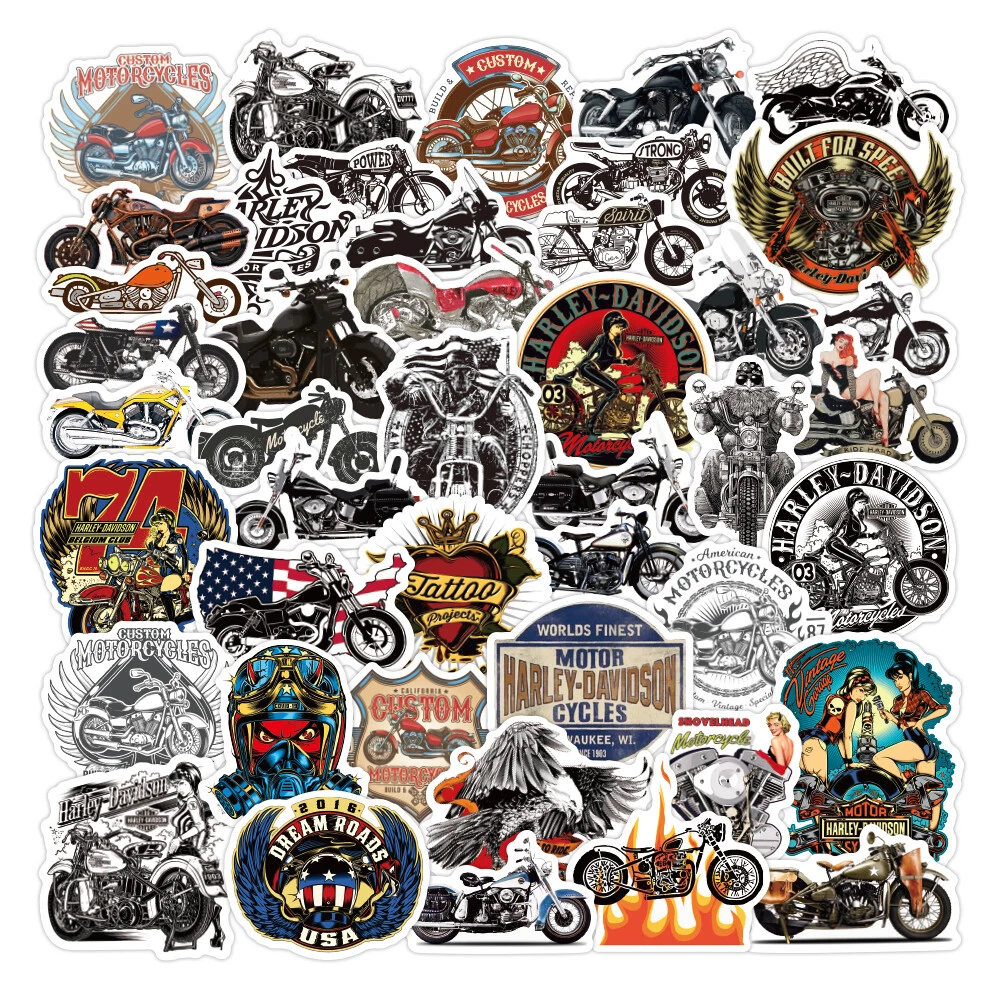 Vintage Motorcycle Decal Kits