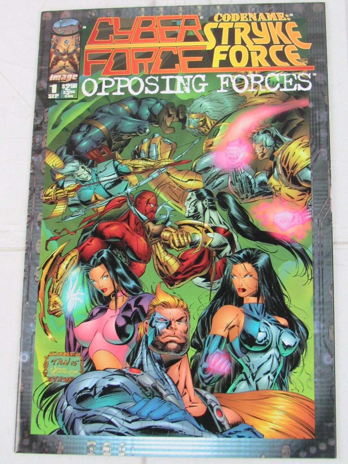 Cyberforce / Strykeforce: Opposing Forces #1 Sept. 1995 Image Comics | eBay
