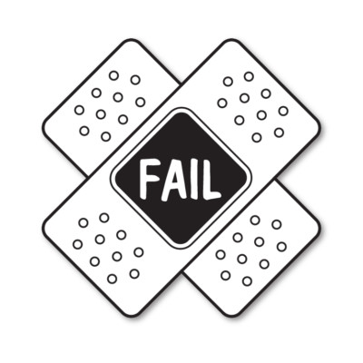 FAIL PLASTER - kids, car, van decal stickers | eBay UK