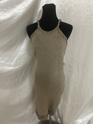 Nando Qiviuk Qiviut Musk Ox Muskox Hand Knit Sweater Tunic Dress Peru ...