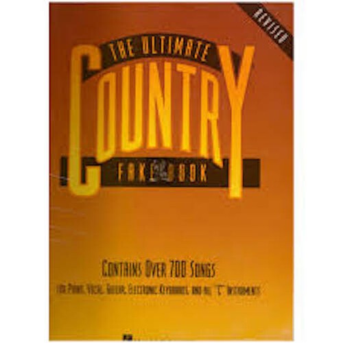 The Ultimate Country Fake Book: C Instruments [Baguettes de reliure ...