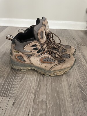 Vasque Mens Breeze Gore-Tex GTX Trail Hiking Boots Brown 7466 Leather ...