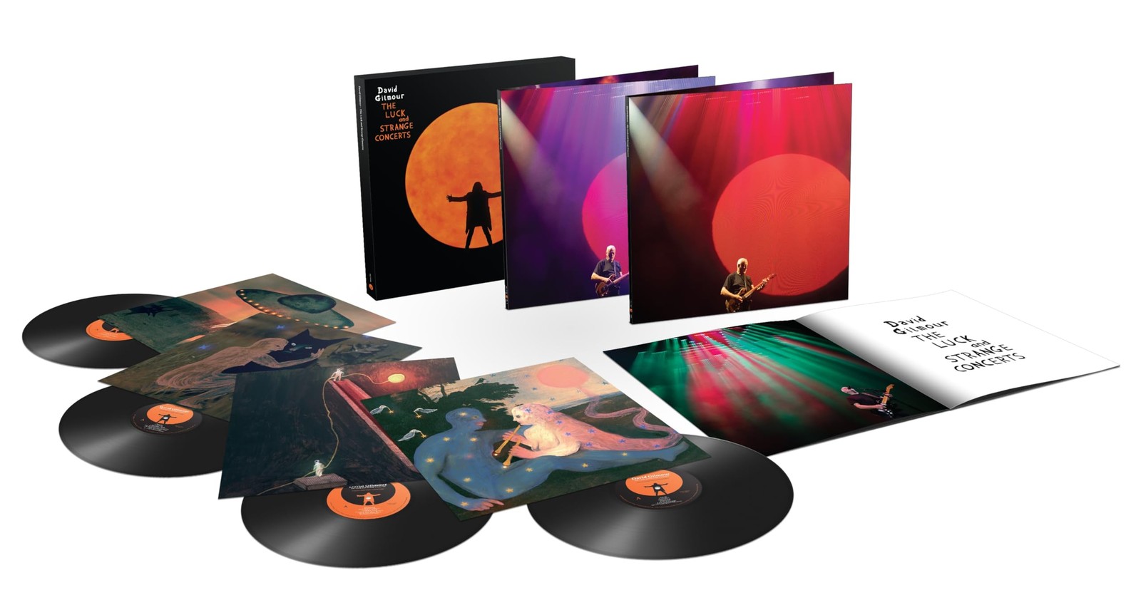 David Gilmour - The Luck And Strange Concerts[Complete Limited Prod [LP ...