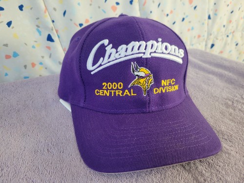 2000 Central NFC Division Minnesota Vikings Snapback Cap . | eBay