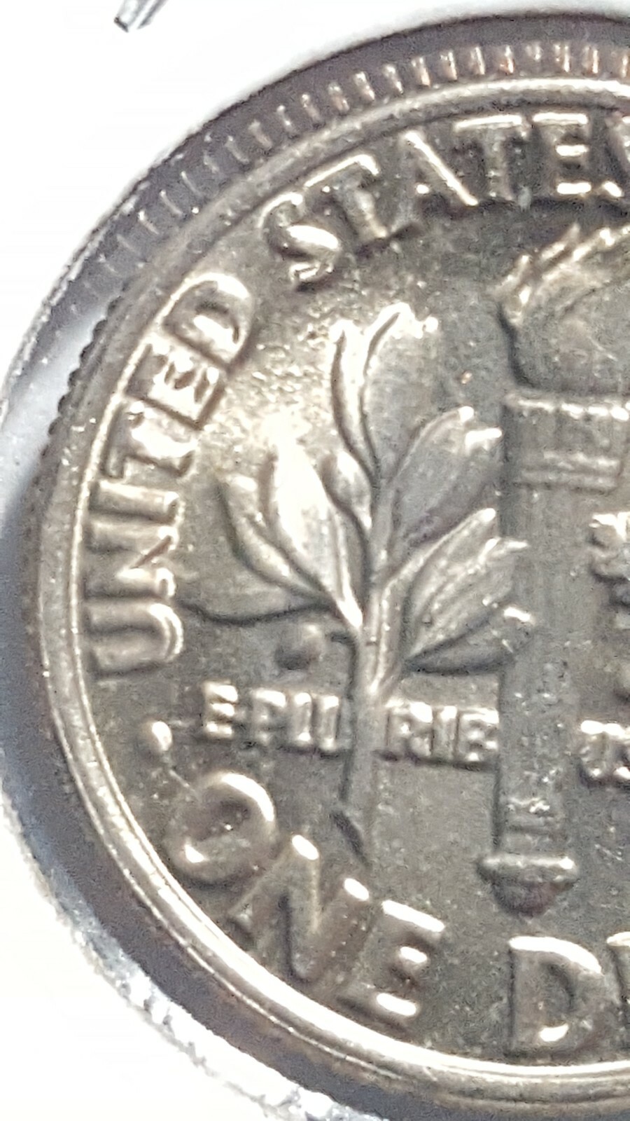 1982 P BU Roosevelt Dimes error double died Brilliant Uncirculated 10c ...