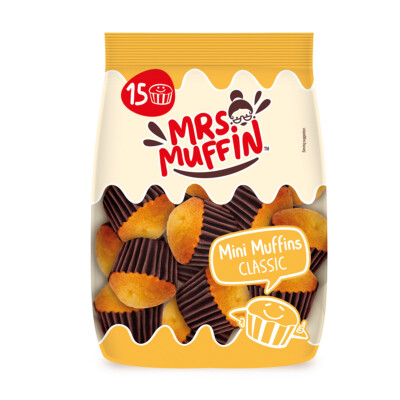 Mrs.Muffin 15 Petit Mignonne Fluffige Mini Muffins Classique 225g | eBay