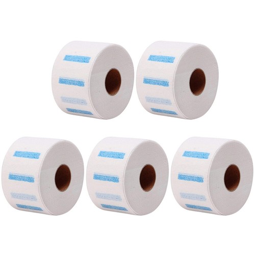 5 Rolls Neck Strips for Hair Cutting Haircut Band Tape Barber Scarf ...