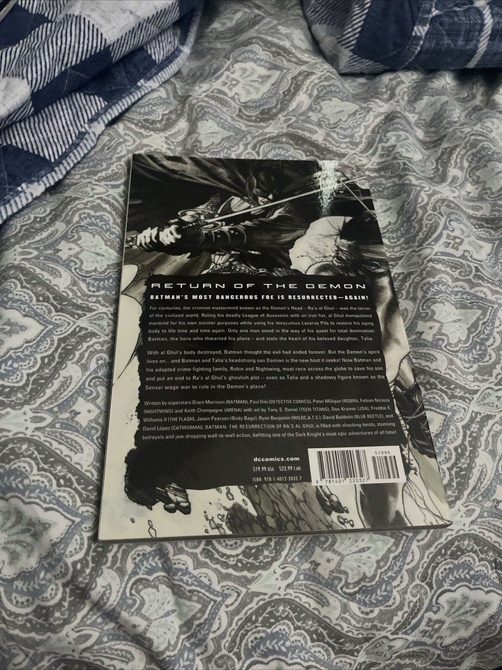 Batman: the Resurrection of Ra's Al Ghul (DC Comics 2008 July 2009 ...