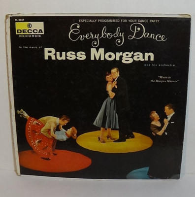 Russ Morgan His Orchestra Everybody Dance Vinyl Record Album 1956 Decca ...
