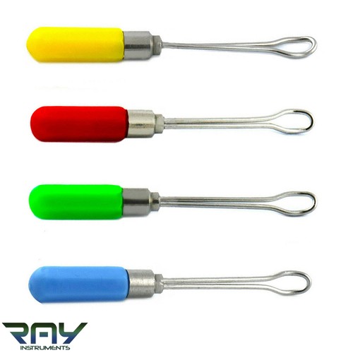 Dermatology Ear Wax Removal Loop Cleaner ENT Earwax Cleaning Curettes ...