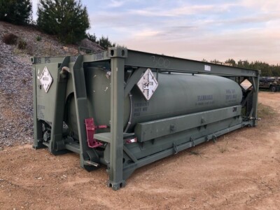 PLS - Hook Lift Water Tank - Stainless - 2500Gal - Water Truck - Roll ...