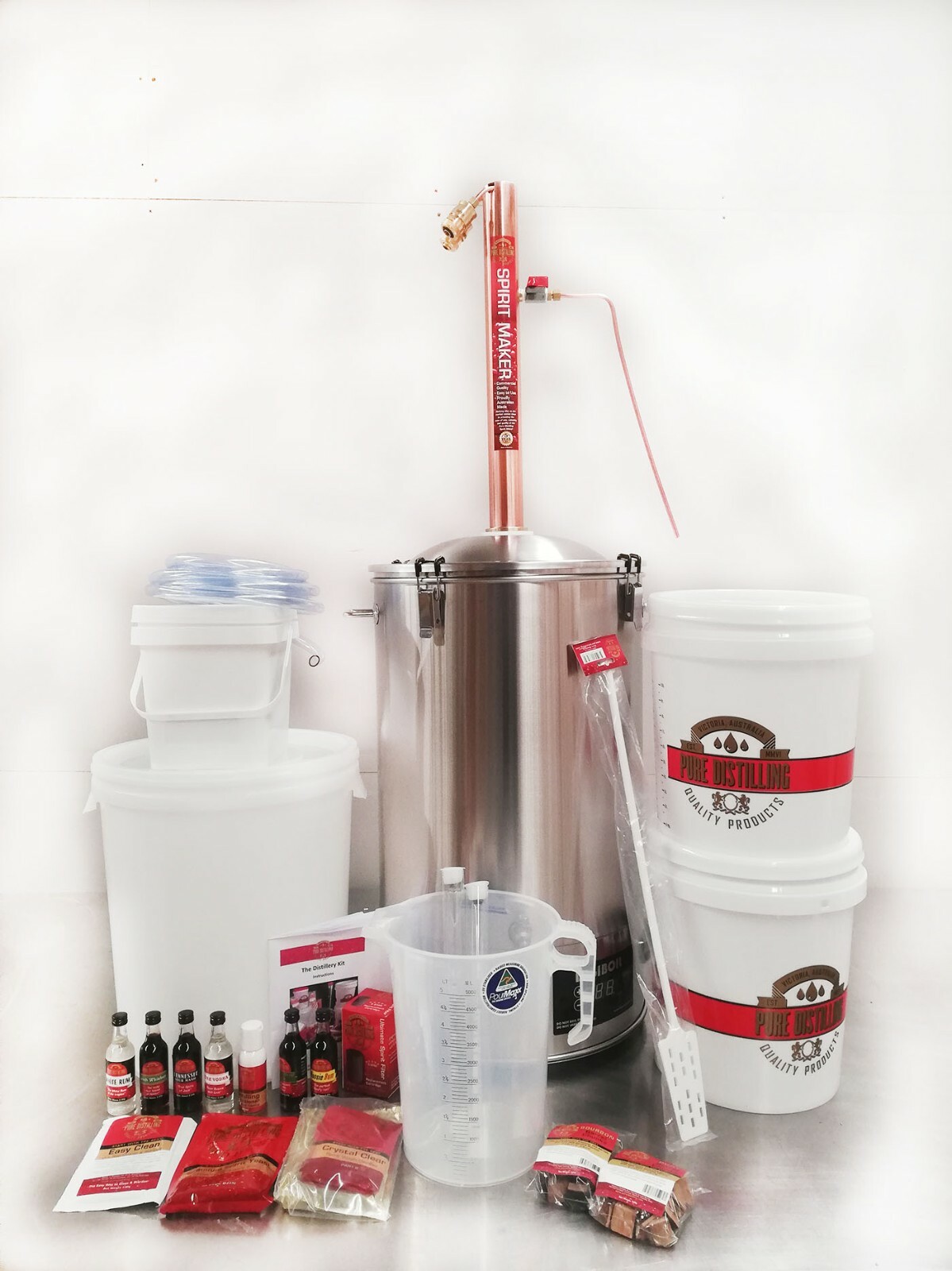 New PURE DISTILLING Ultimate Reflux Still Kit with Choice of 30L/35L ...