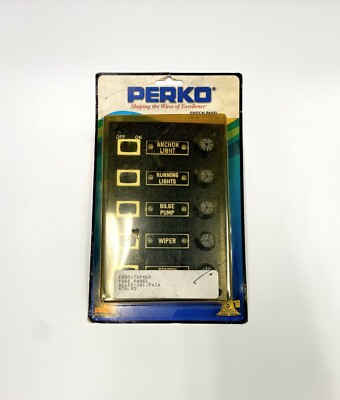Perko Marine Toggle Switch / Fuse Panel Boat | eBay