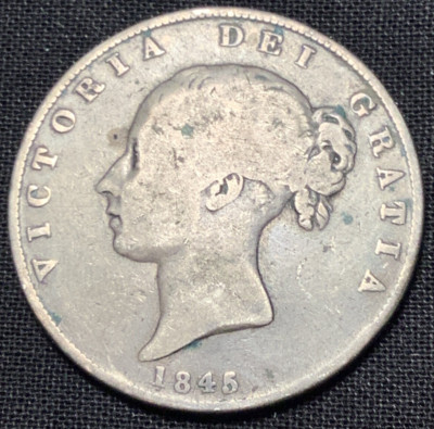 Great Britain UK 1845 SILVER Half Crown. Victoria. KM# 741 | eBay