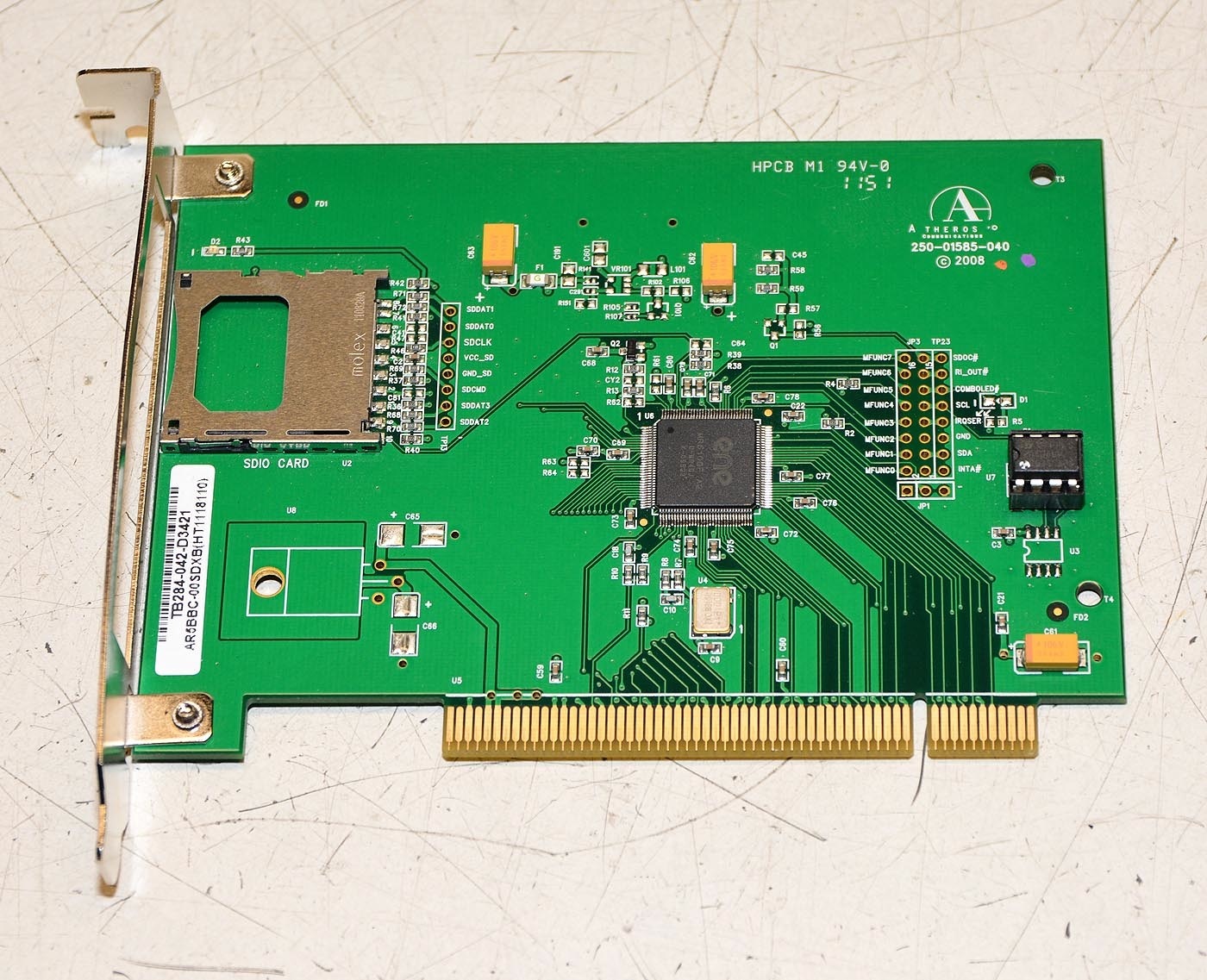 Atheros TB284-042-D3421 PCI to SDIO Card Adapter 250-01585-040 | eBay