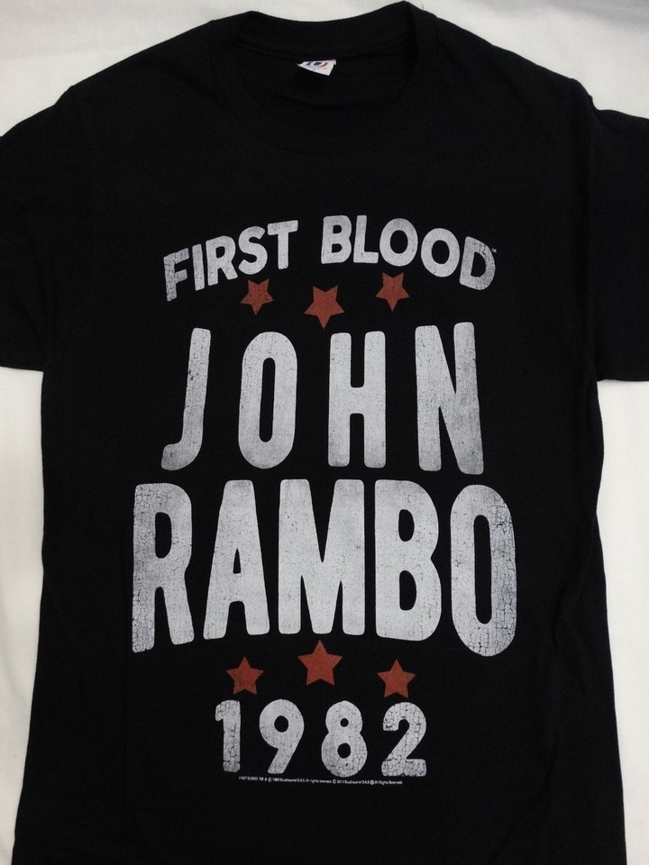 Rambo Movie Stallone John Rambo Officially Licensed T-Shirt | eBay