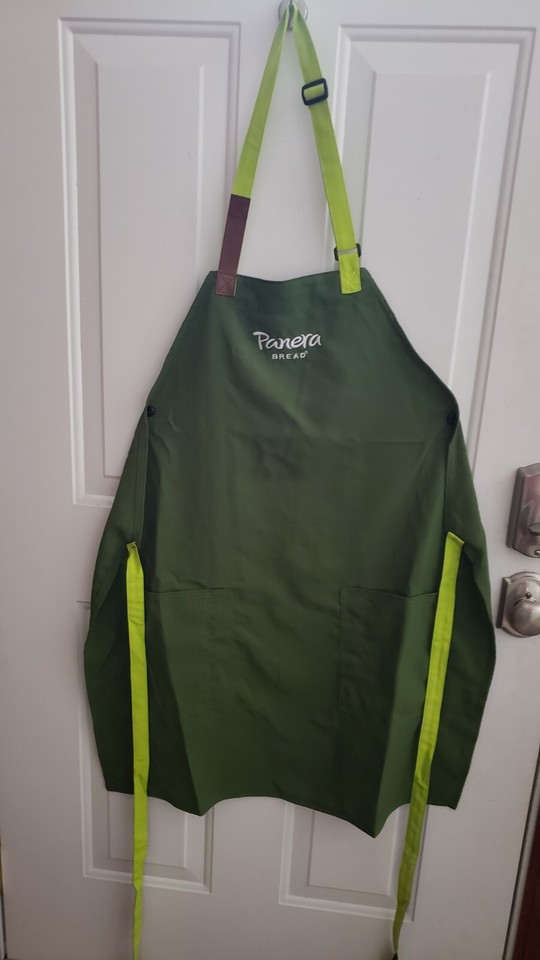 NEW Current Style Panera Bread Uniform Chef's Apron ~ Adult One size ...
