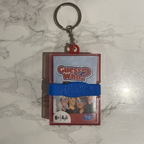 Hasbro Gaming Real Mini Game Keychain Holiday Travel Games Guess Who ...
