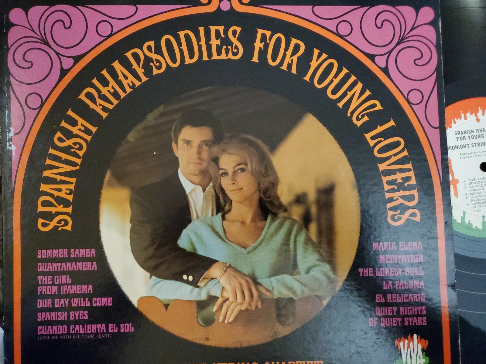 SPANISH Rhapsodies For Young Lovers Vinyl LP Midnight String Quartet ...