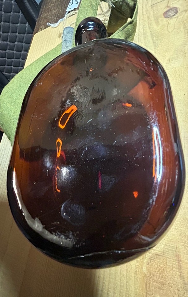 Ww2. Russian canteen ! Glass Water Flask Marked | eBay