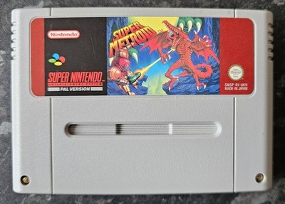 Super Metroid Super Nintendo SNES PAL Cart Only UKV | eBay UK