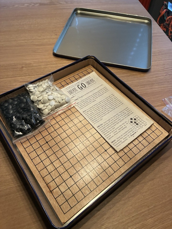 Go Board Game By Fundex Traditional Japanese Wooden Board BNIB Sealed ...