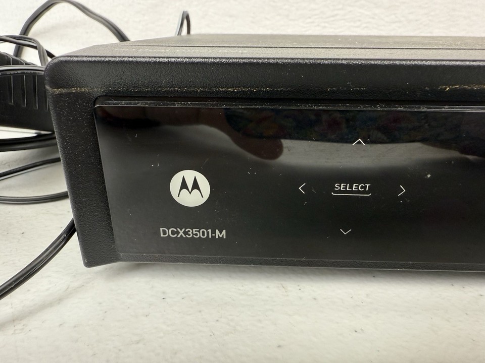 Motorola DCX3501-M Set Top Box Cable HD Dual Tuner DVR Untested | eBay