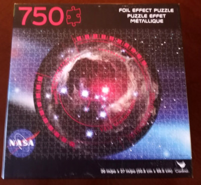 Jigsaw Puzzle 750 pcs. "NEBULA" by CARDINAL Foil Effect Puzzle NASA ...