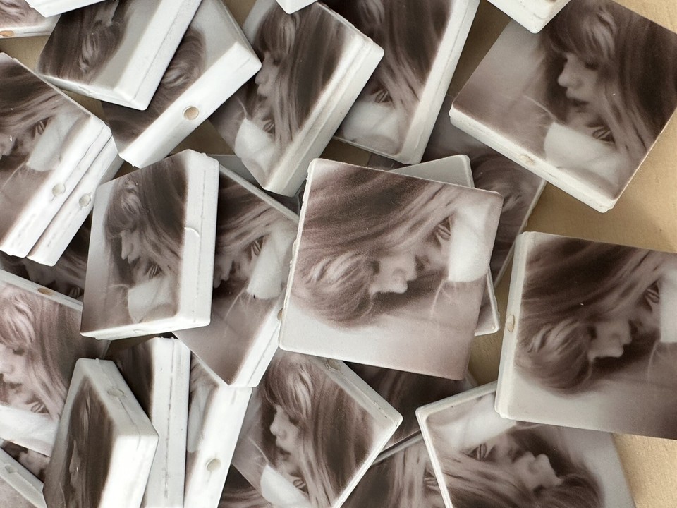 NEW! TTPD Taylor Swift focal bead for pen beading/ Bling pens/ jewelry ...