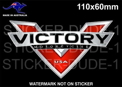 VICTORY MOTORCYCLES STICKER DECAL MOTORBIKE | eBay