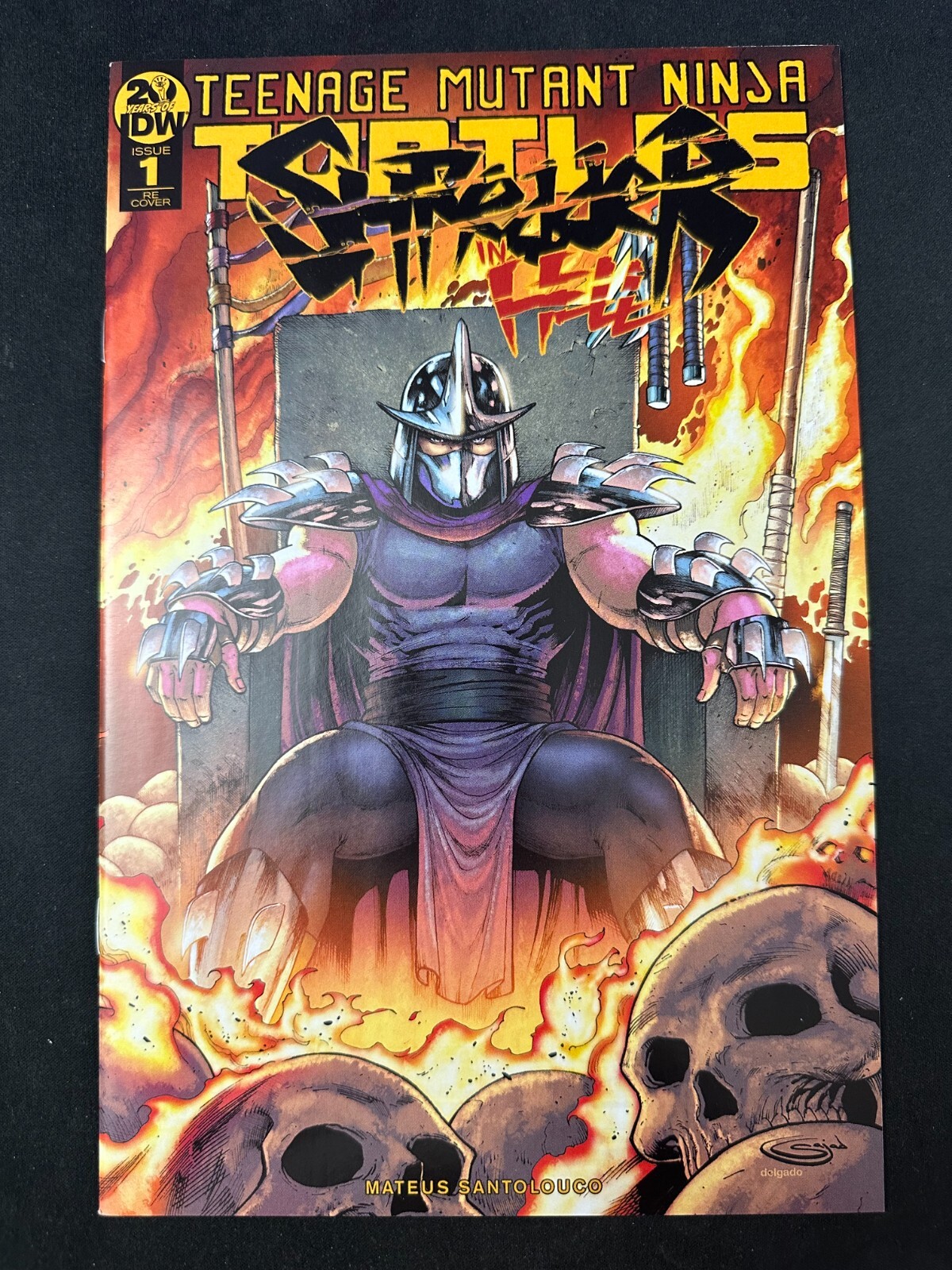 Teenage Mutant Ninja Turtles Shredder In Hell #1 Planet Awesome Variant ...