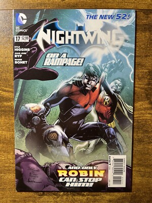 NIGHTWING 17 EDDY BARROWS COVER KYLE HIGGINS STORY DC COMICS 2013 | eBay