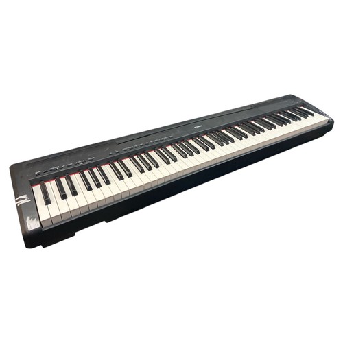 Yamaha Digital Piano P-85 Keyboard Weighted Keys Has No Cord Some Bad ...