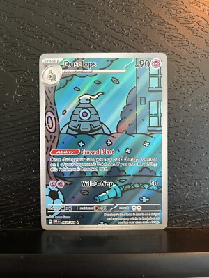 Dusclops 069/064 Pokémon Sv: Shrouded Fable Holo Illustration Rare Full ...