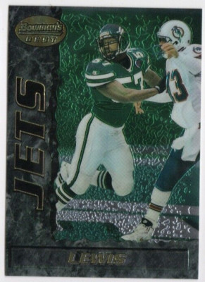 1995 Bowman's Best #21b Mo Lewis New York Jets Card | eBay